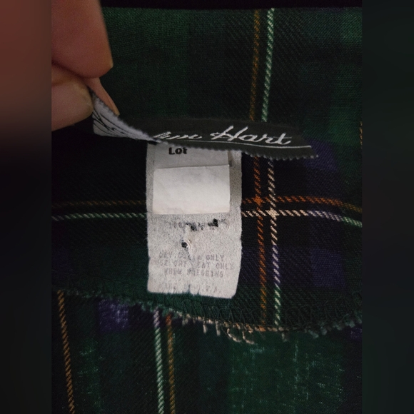 jaclyn hart | Dresses | Vintage Jaclyn Hart Plaid Green Dress | Poshmark